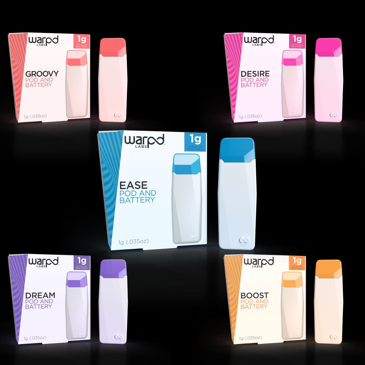 WARPD LABS 1g Sauce Pod & Battery Starter Kit | The Standard Bud Bar ...